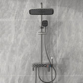 Modern Shower Combo Brass Handheld Shower Head Wall Mounted Shower Set ...