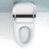 Modern ABS Toilet Bowl One Piece Toilet Floor Mounted Flush Toilet ...