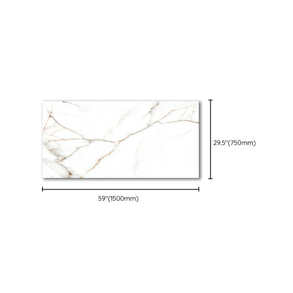 Modern Floor and Wall Tile Rectangular Gold Singular Tile for Living ...