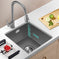 Rectangle Stainless Steel Kitchen Sink with Basket Strainer Sink ...