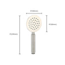 Contemporary Shower Combo Handheld Shower Head Stainless Steel Wall ...