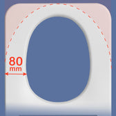 Contemporary Siphon Jet Flush Toilet Floor Mount Toilet Bowl for ...