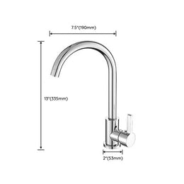 Modern Bridge Faucet Stainless Steel with Handles and Supply Lines ...
