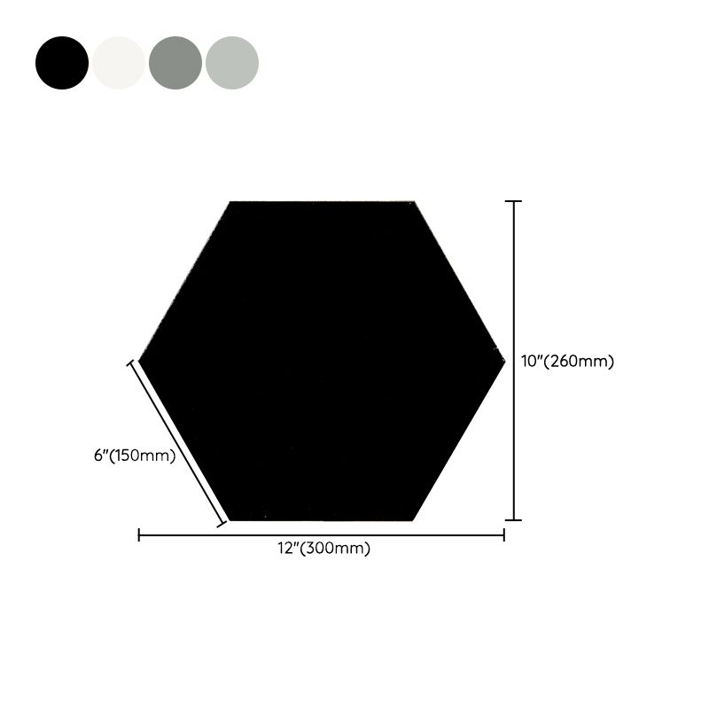 Straight Edge Floor and Wall Tile Porcelain Floor and Wall Tile - Clearhalo