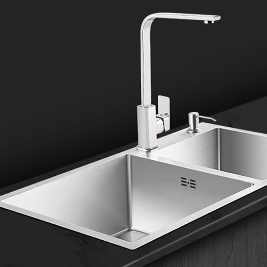 Modern Style Kitchen Sink Overflow Hole Design Scratch Resistant ...