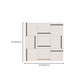Square Interior Vinyl Flooring Peel and Stick Line Print Vinyl Flooring ...