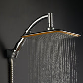 Square Handheld Shower Head Modern Wall Mounted Hand Shower Head ...