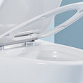 Modern Seat Included Flush Toilet 1-Piece White Urine Toilet for ...