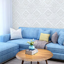 3D Embossed Interior Wall Paneling Peel and Stick Geometric Texture ...