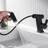 Contemporary Vessel Faucet Swivel Spout Faucet with One Lever Handle ...