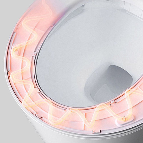 Modern Wall Mount Urine Toilet Siphon Jet Toilet Bowl with Toilet Seat ...