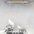 Modern Backsplash Tile Waterproof Marble Print Peel and Stick ...