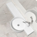 Modern Bathroom Sink Man Made Rock Specialty Vessel Bathroom Sink(Not ...