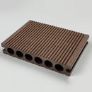 Outdoor Flooring Wooden Striped Pattern Waterproof Floor Board - Clearhalo