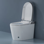 Elongated Floor Mount Bidet Classic White Floor Standing Bidet - Clearhalo