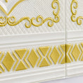 3D Embossed Wall Paneling Glam Style Waterproof Wall Paneling for ...