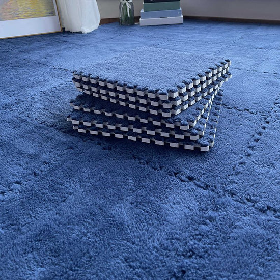 Modern Carpet Floor Tile Level Loop Interlocking Non-Skid Carpet Tiles ...