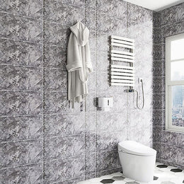 Single Tile Wallpaper Contemporary Plastic Peel and Stick Wall Tile ...