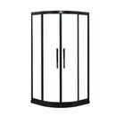Stainless Steel Shower Enclosure Neo-Round Shower Enclosure on Corner ...