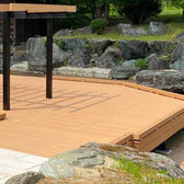 Modern Outdoor Deck Plank Striped Pattern Waterproof Floor Board ...