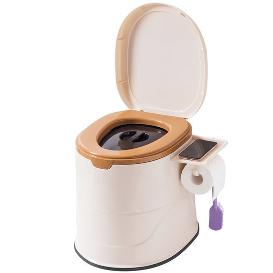 Floor Mounted ABS Flush Toilet One-Piece Toilet Modern Toilet - Clearhalo