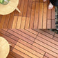 Wood Floor Planks Water Resistant Interlocking Solid Wood Plank ...