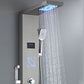 Shower Shower Set Digital Display Temperature Control Shower Wall ...