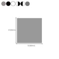 Modern Square Grid Single Tile Plastic Peel & Stick Field Tile - Clearhalo