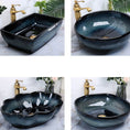 Traditional Vessel Bathroom Sink Specialty Vitreous China with Faucet ...