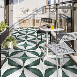 Modern Style Floor Tile Printing Pattern Square Straight Edge ...