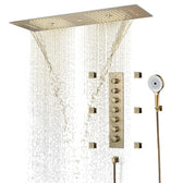 Modern Shower System with Music Playing System Wall Mounted Shower Set ...
