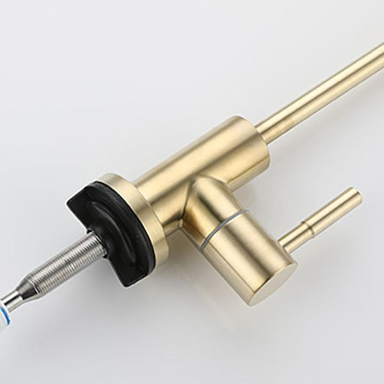 Contemporary Single Handle Kitchen Faucet Pull Down 1-Hold Bar Faucet ...