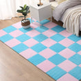 Carpet Floor Tile Level Loop Interlocking Non-Skid Carpet Tiles - Clearhalo