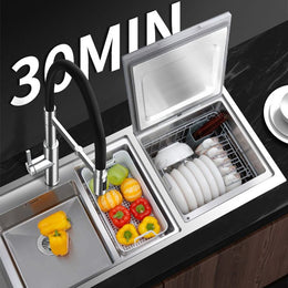Classic Rectangle Sink Stainless Steel Drop-In Friction Resistant Sink ...