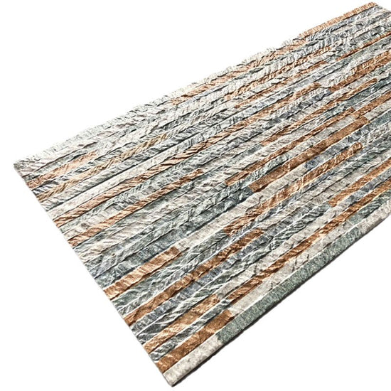 Modern Style Wall Tile Stacked Stone Texture Straight Edge Waterproof ...