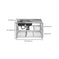 Modern Workstation Ledge Stainless Steel with Accessories and Faucet ...