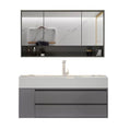 Modern Wall Mounted Standard Single-Sink Open Console with Sink Set ...