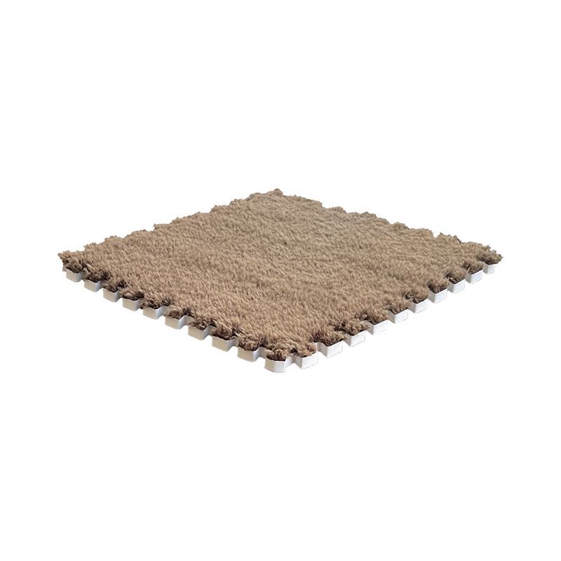 Modern Tiles and Carpet Interlocking Non-Skid Carpet Floor Tile - Clearhalo