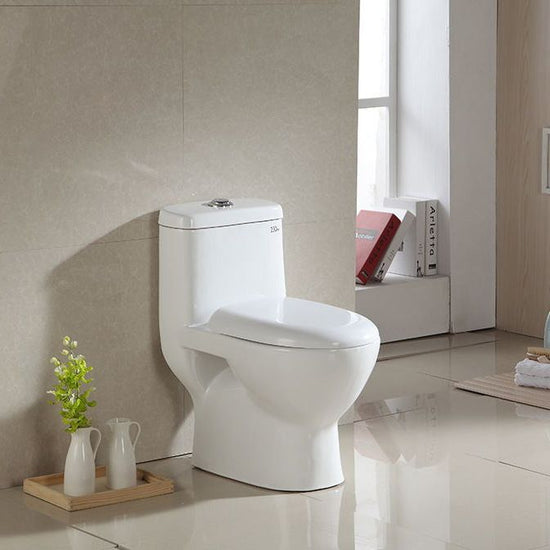 Modern Siphon Jet Toilet Floor Mount Urine Toilet with Toilet Seat ...