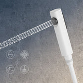 Modern Wall Mounted Adjustable Water Flow Shower Faucet Shower Hose ...