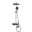 Modern Push Button Shower System Slide Bar Included Shower Head Combo ...