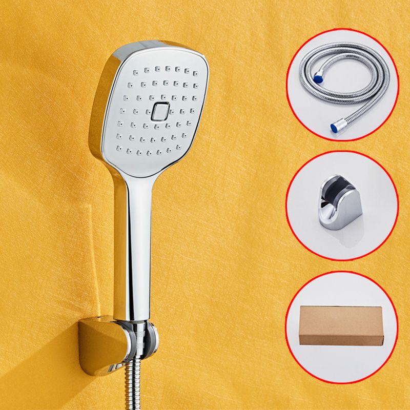 Square Hand Shower Head Modern Wall Mounted Handheld Shower Head ...