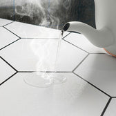 Modern Waterproof Mosaic Tile Smooth Peel and Stick Backsplash Tile for ...