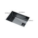 Modern Style Undermount Kitchen Sink Stainless Steel Kitchen Sink with ...
