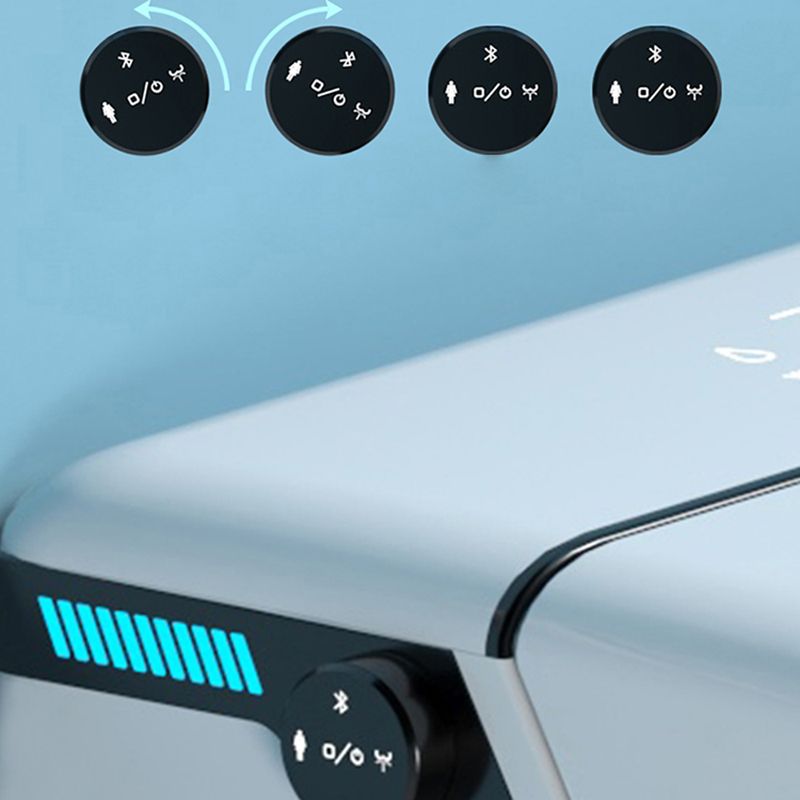 Minimalism Wall Mounted Bidet Foot Sensor White Temperature Control ...