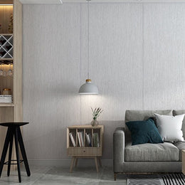 Foam Paneling Fireproof Peel and Press Living Room Pure Color Wall ...