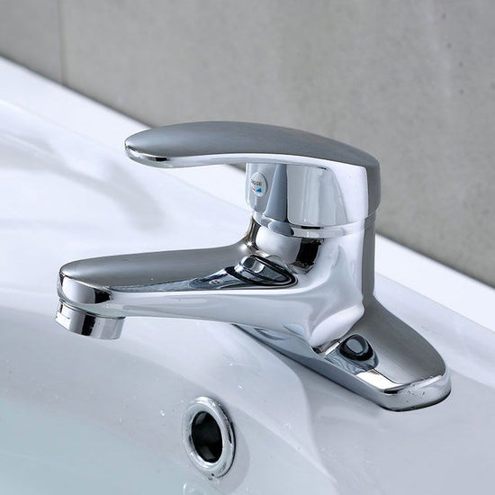 Modern Kitchen Faucet Brass with Supply Lines and Deck Plate Low ...