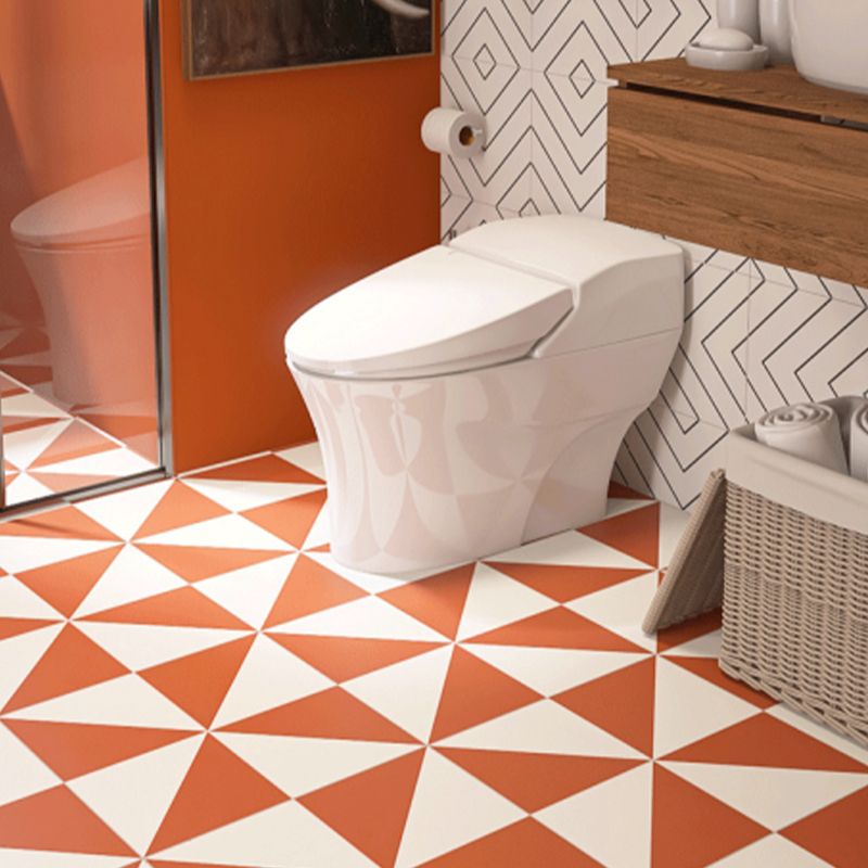 Modern Style Floor Tile Scratch Resistant Geometric Pattern Straight ...
