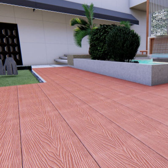 Traditional Nail Wooden Floor Rectangle Wood Tile for Patio Garden ...