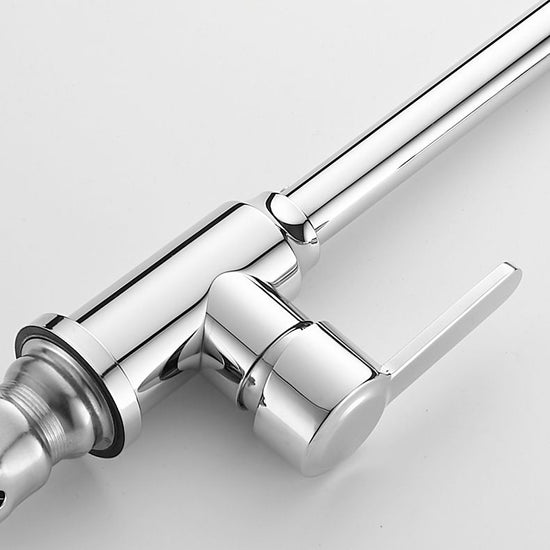 Modern Bridge Faucet Stainless Steel with Handles and Supply Lines ...